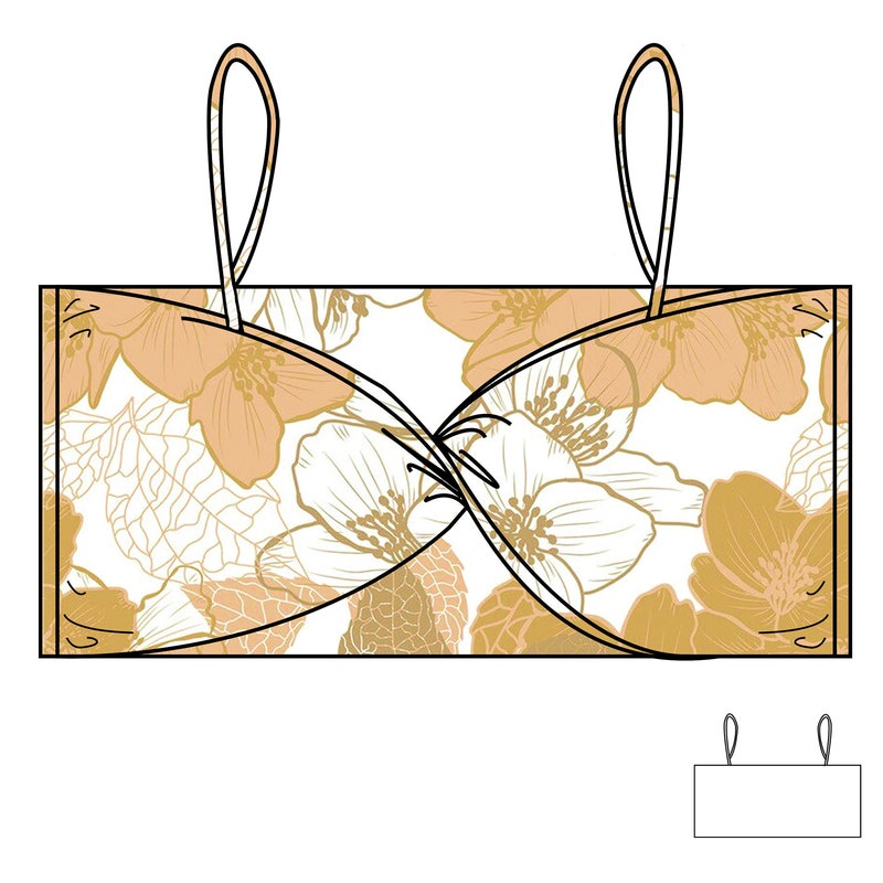 Bikini Top Pattern - Etsy