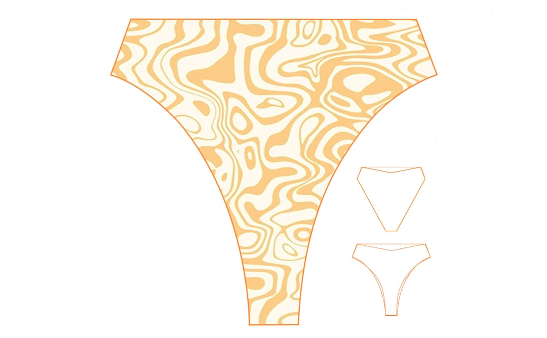 LANI Bikini Bottom Digital Pattern PDF download Cheeky and Moderate ...