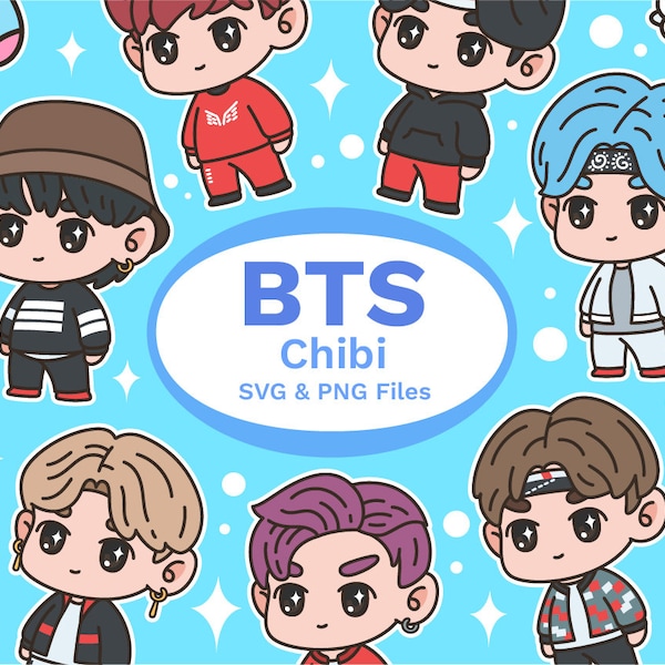 Chibi Bts - Etsy