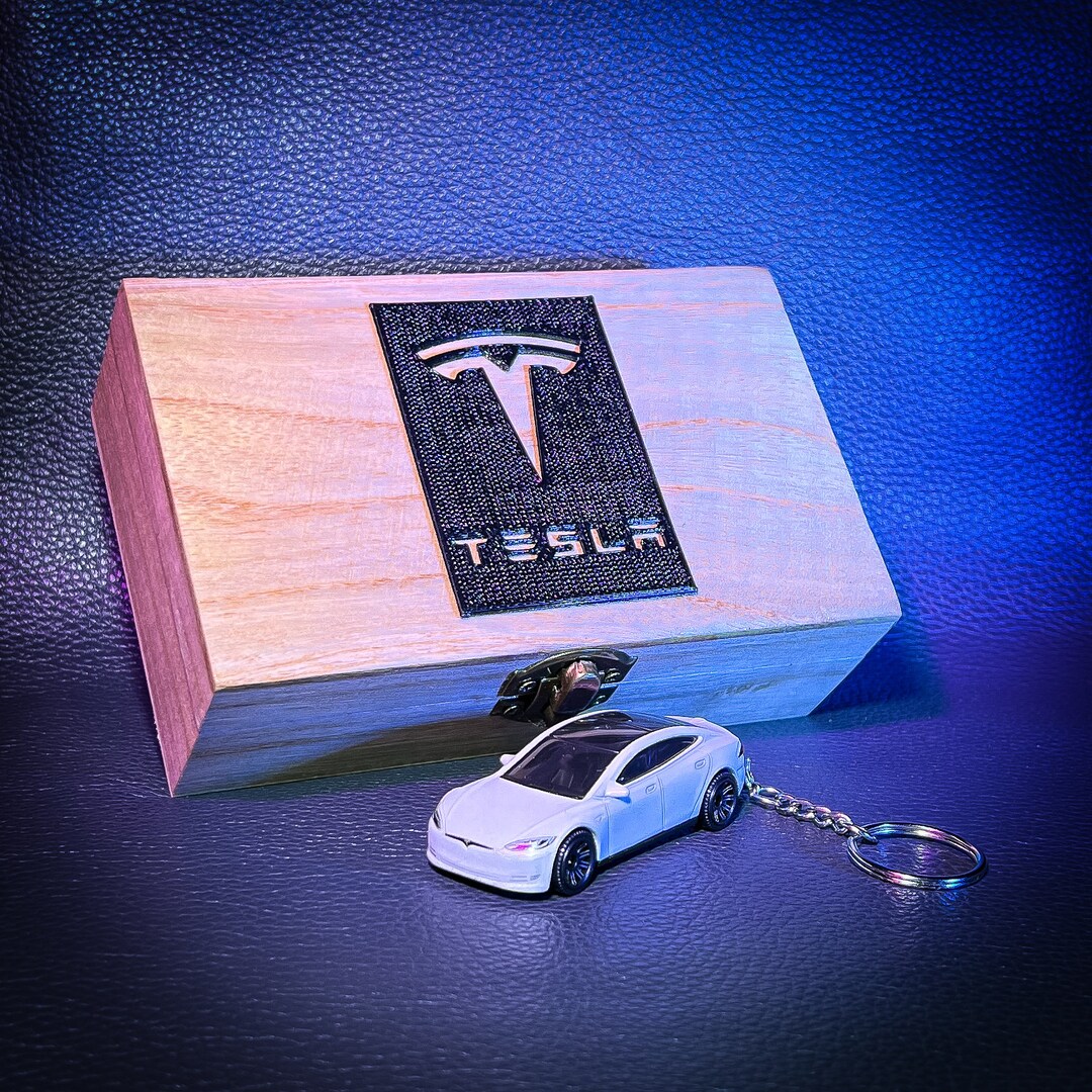 Tesla Model S Keychain Stocking Stuffer Gift Box Included - Etsy