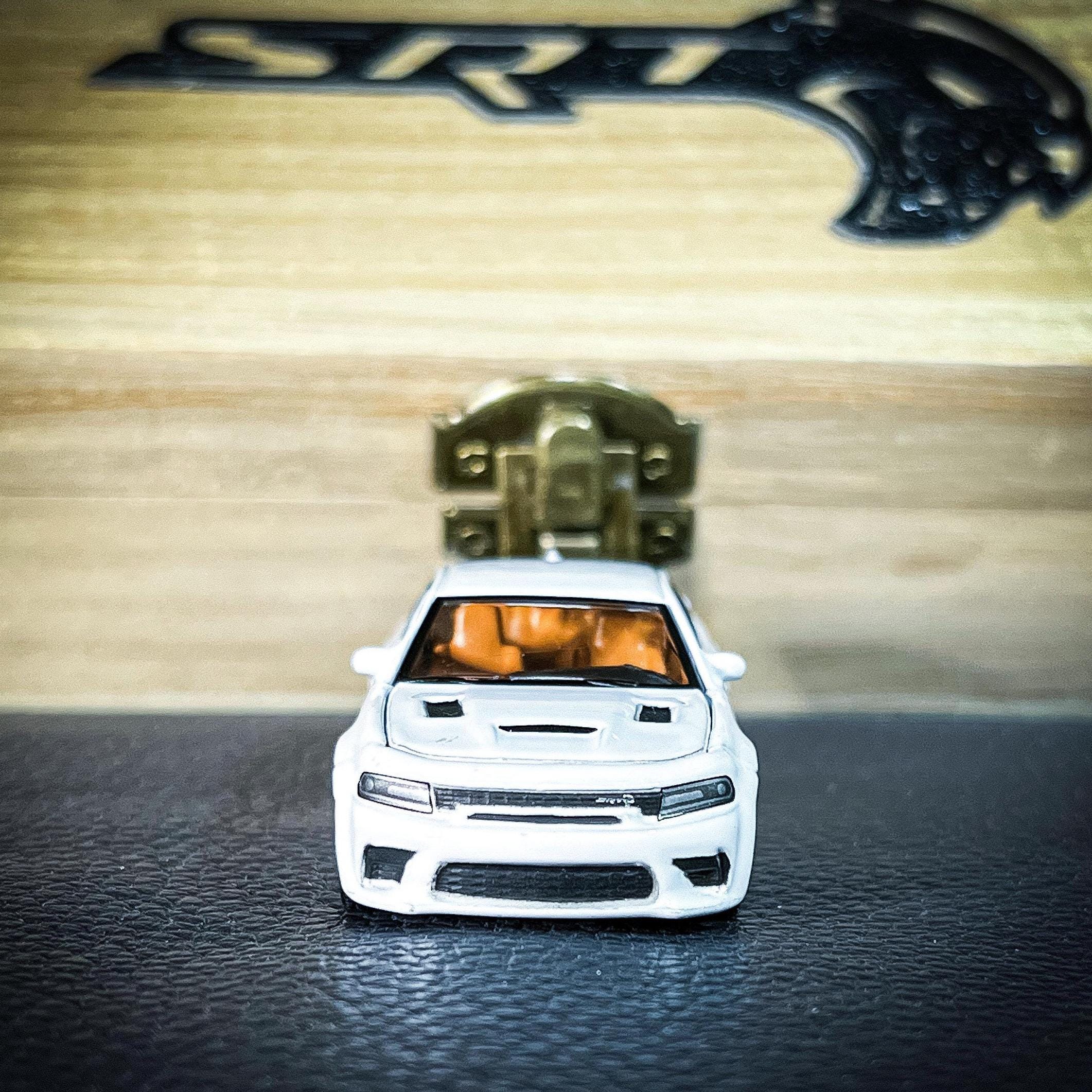 Premium Diecast Dodge Charger SRT Hellcat White Keychain - Etsy