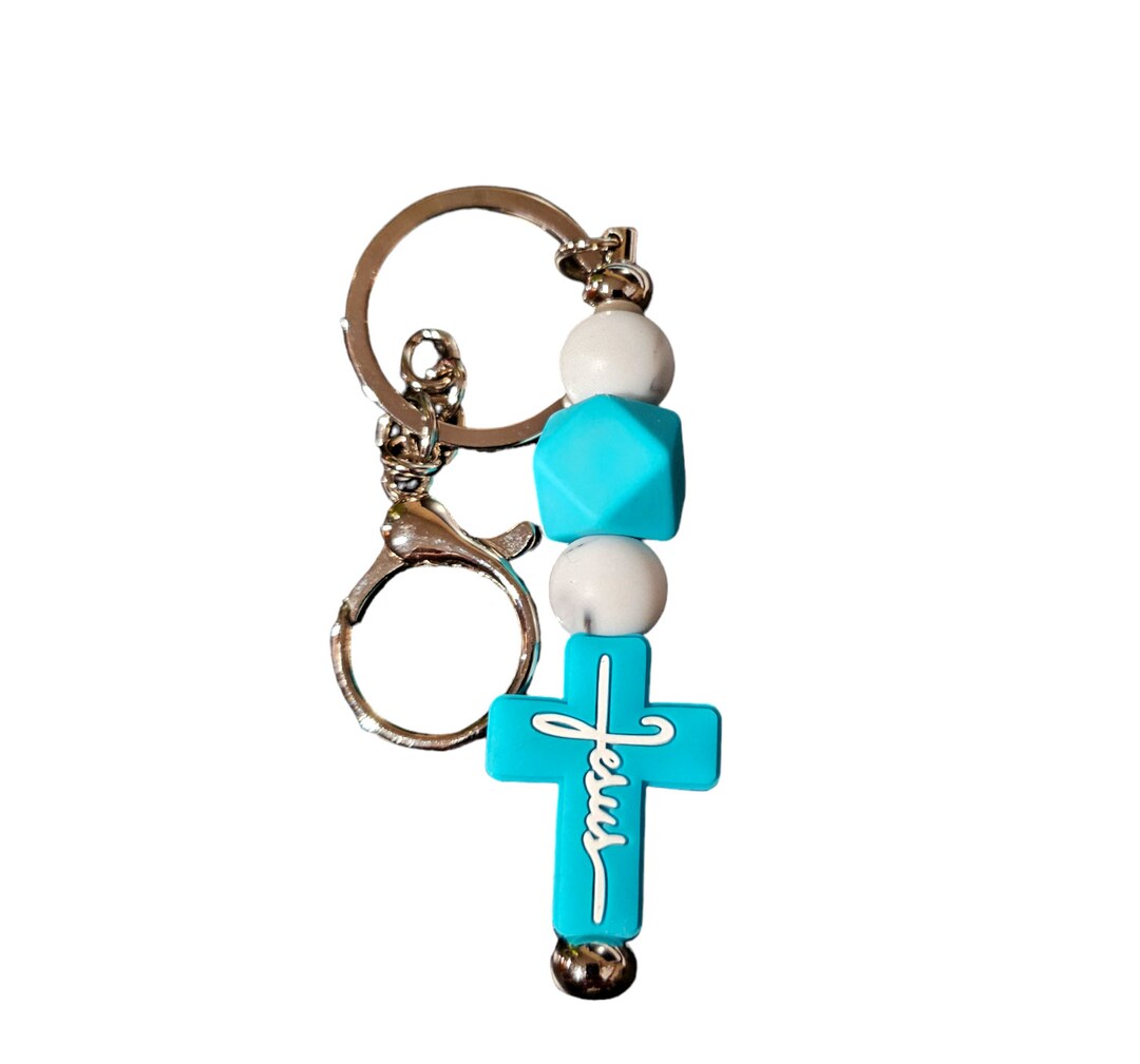 Cross Keychain With Mystery Shirt , Keychain Designs , Christian ...