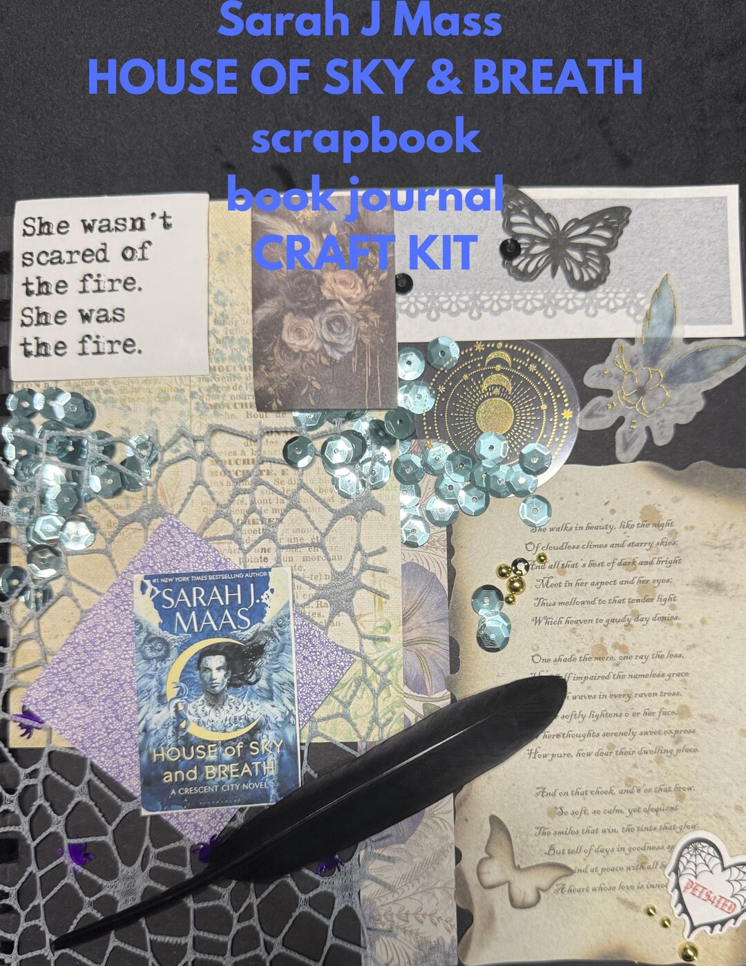 Create and Relive the Magic Sarah J. Maas House Sky & Breath' Journal ...