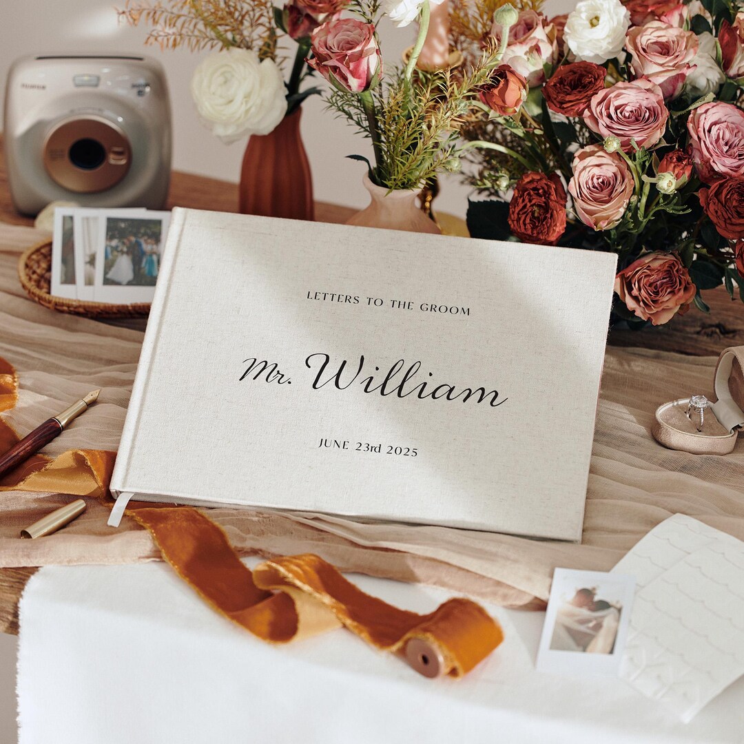 Custom Letter to Groom, Wedding Day Gift From Bride, Personalized ...