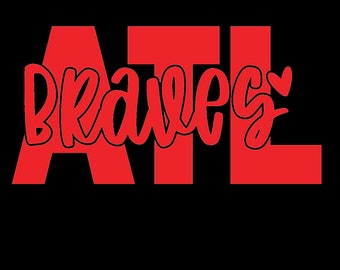 Atlanta Braves Seamless Pattern - Etsy