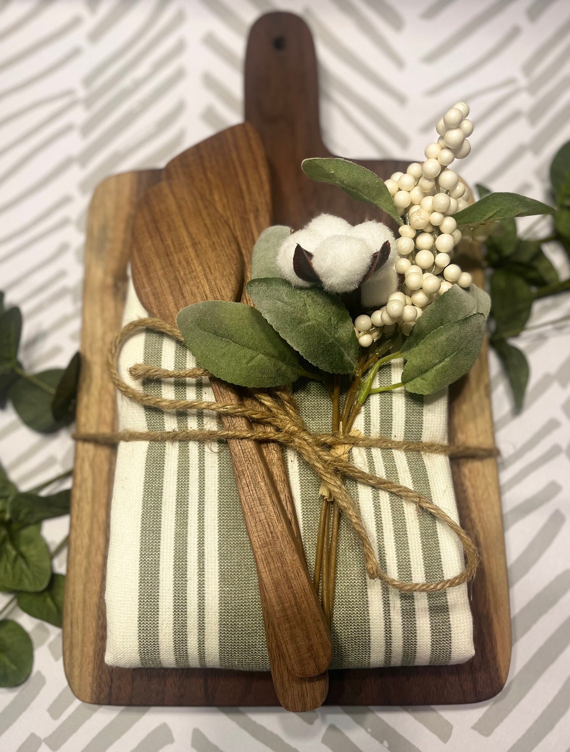 Handcrafted Black Walnut Utensils and Cutting Board Gift Set - Etsy