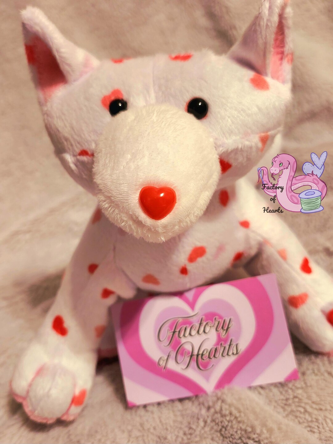 MADE TO ORDER Handmade Custom Webkinz Classic Inspired Love Fox ...