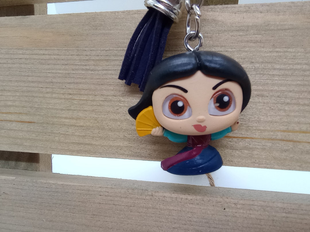 Doorables Mulan From the Villains Keychain - Etsy