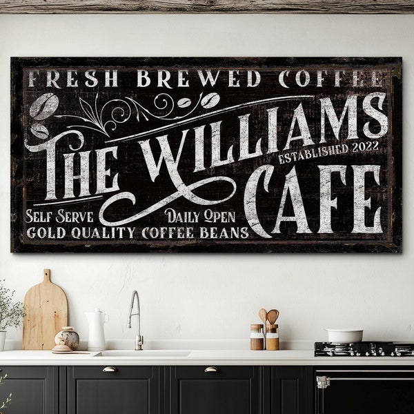 Cafe Sign - Etsy
