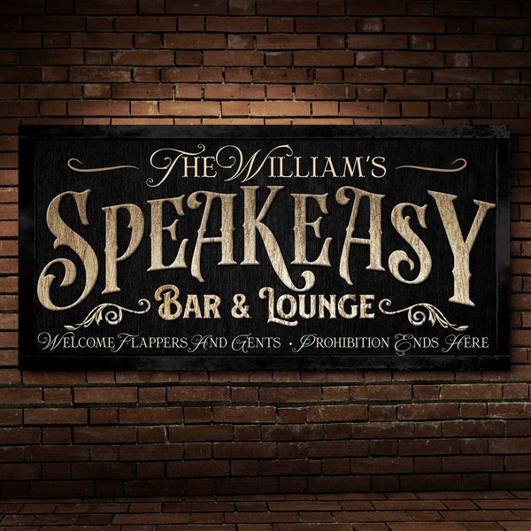 Speakeasy - Etsy