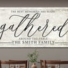Personalized Farmhouse Canvas Art, Custom Family Farm Canvas Decor ...