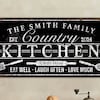Personalized Pantry Sign, Kitchen Wall Decor, Vintage Pantry Sign ...