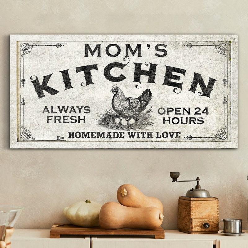 Farmhouse Kitchen Sign - Etsy