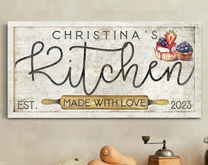 Personalized Bakery Sign, Custom Bakery Sign, Bake Shop Sign, Custom ...