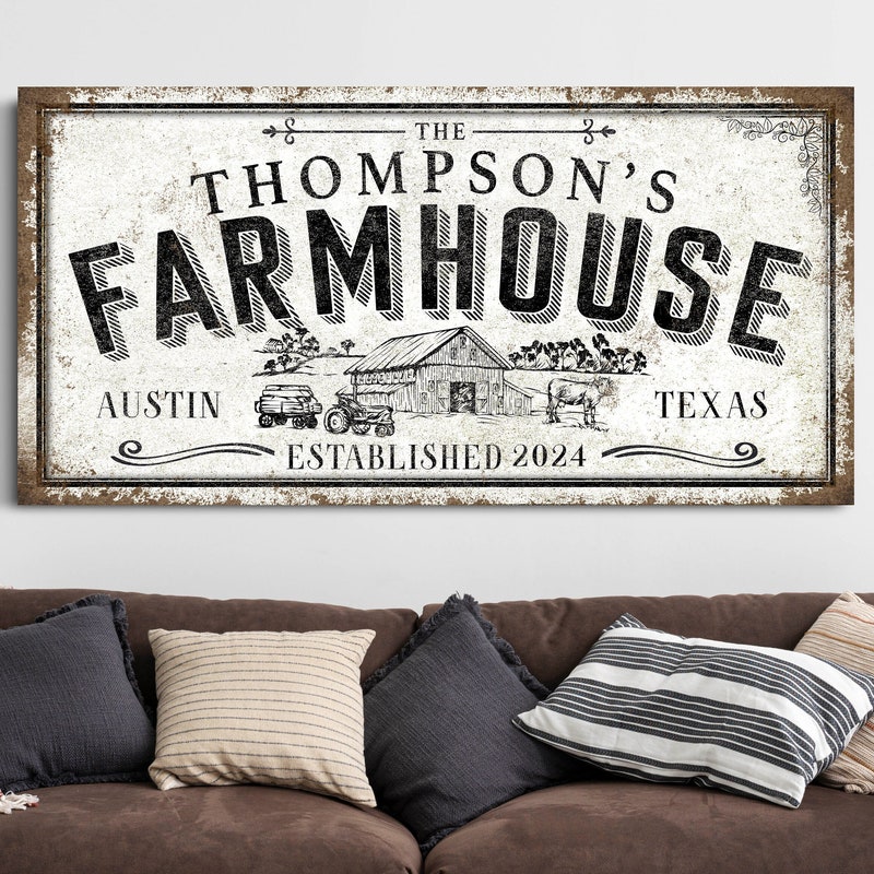 Farmhouse Sign - Etsy