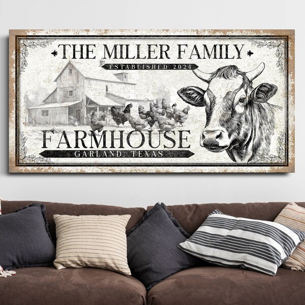 Rustic Farm Sign - Etsy