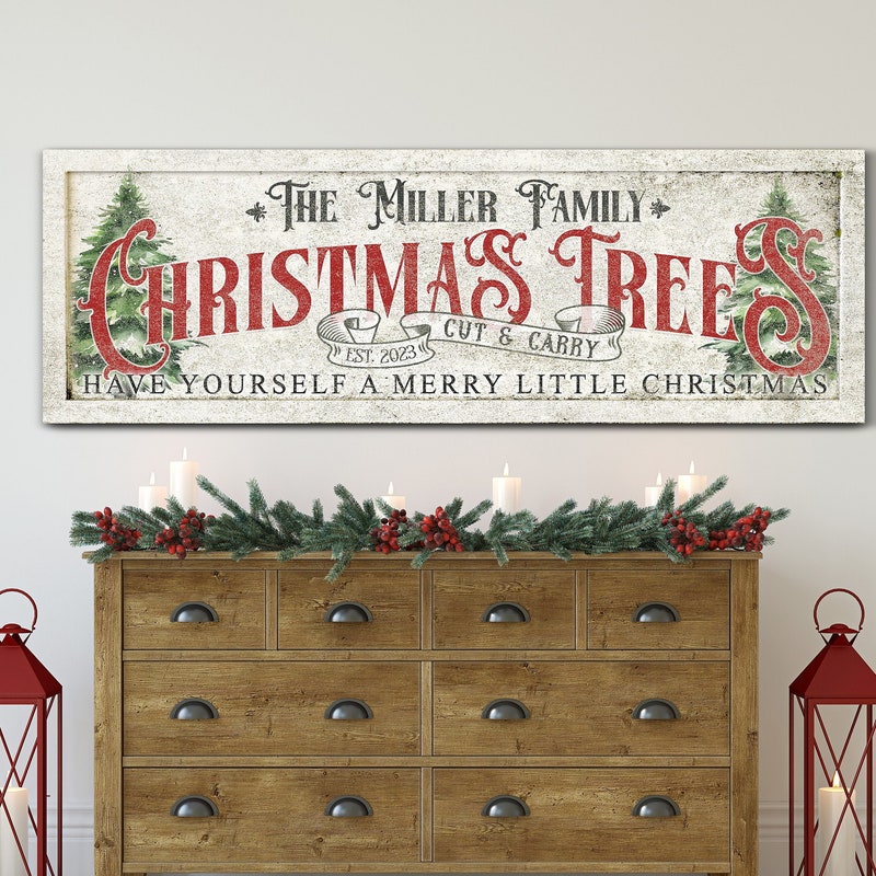 Christmas Tree Farm Sign - Etsy