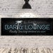 Personalized Bar & Lounge Sign, Home Bar Sign, Basement Pub Deco ...