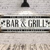 Personalized 19th Hole Golf Club Sign, Custom Golf Team Wall Art ...