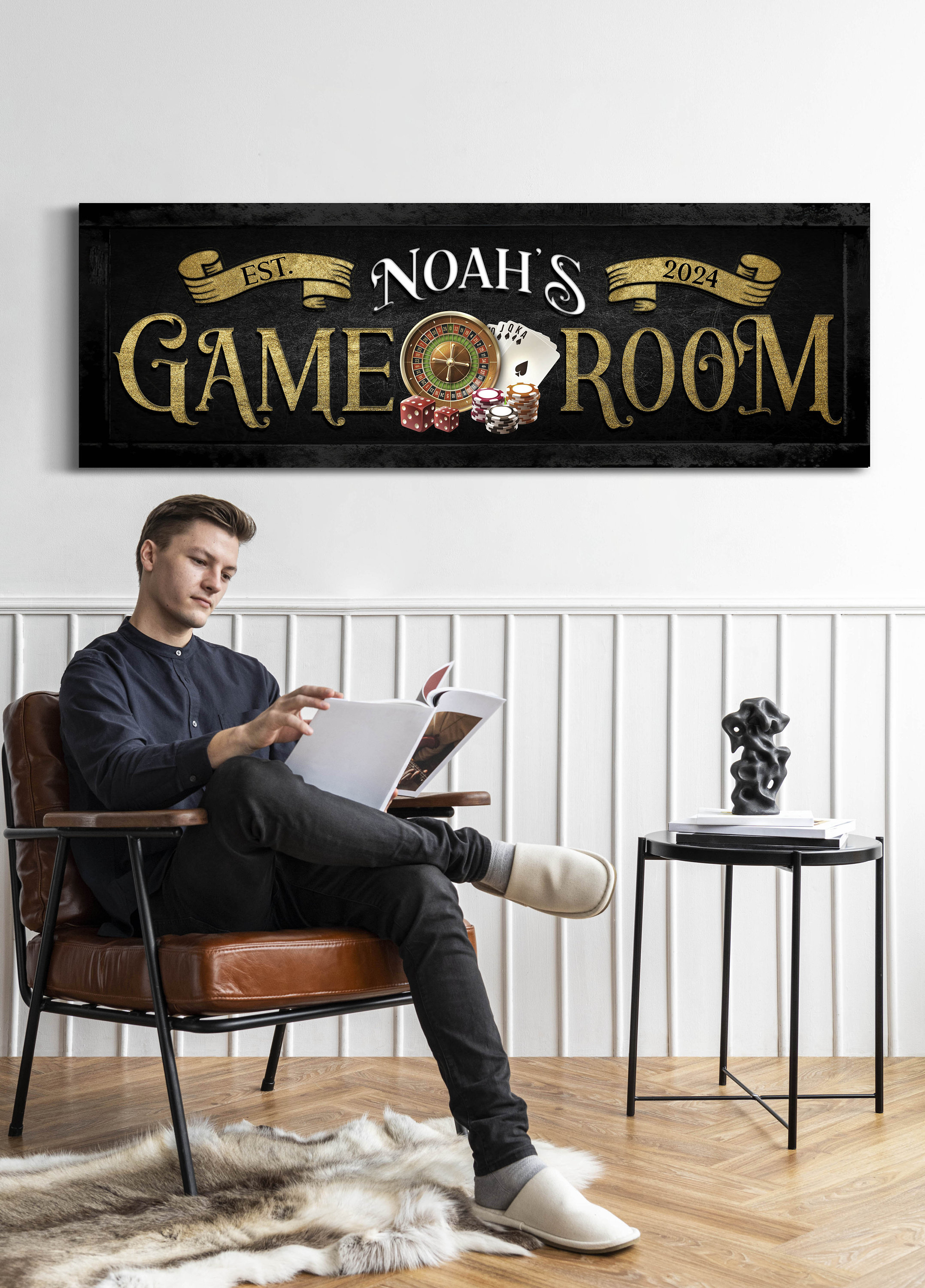 Custom Game Room Sign Personalized Arcade Wall Art With - Etsy