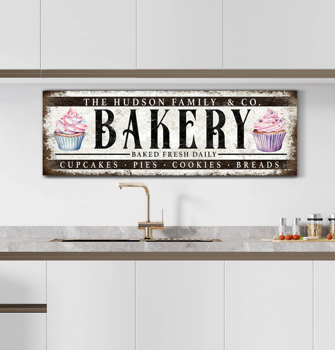 Personalized Bakery Sign, Custom Bakery Sign, Bake Shop Sign, Custom ...