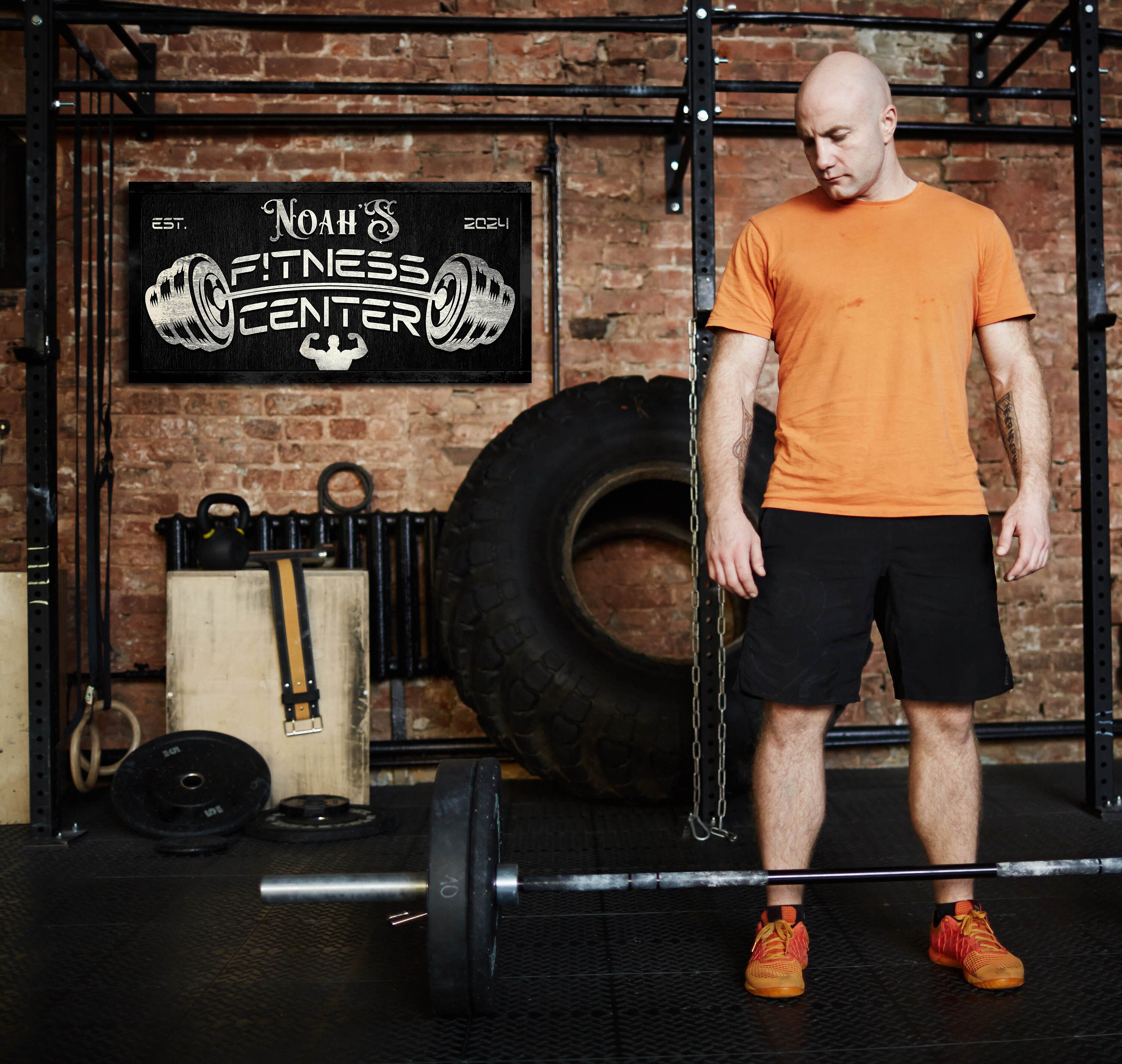 Letrero personalizado del gimnasio, letrero personalizado del gimnasio ...