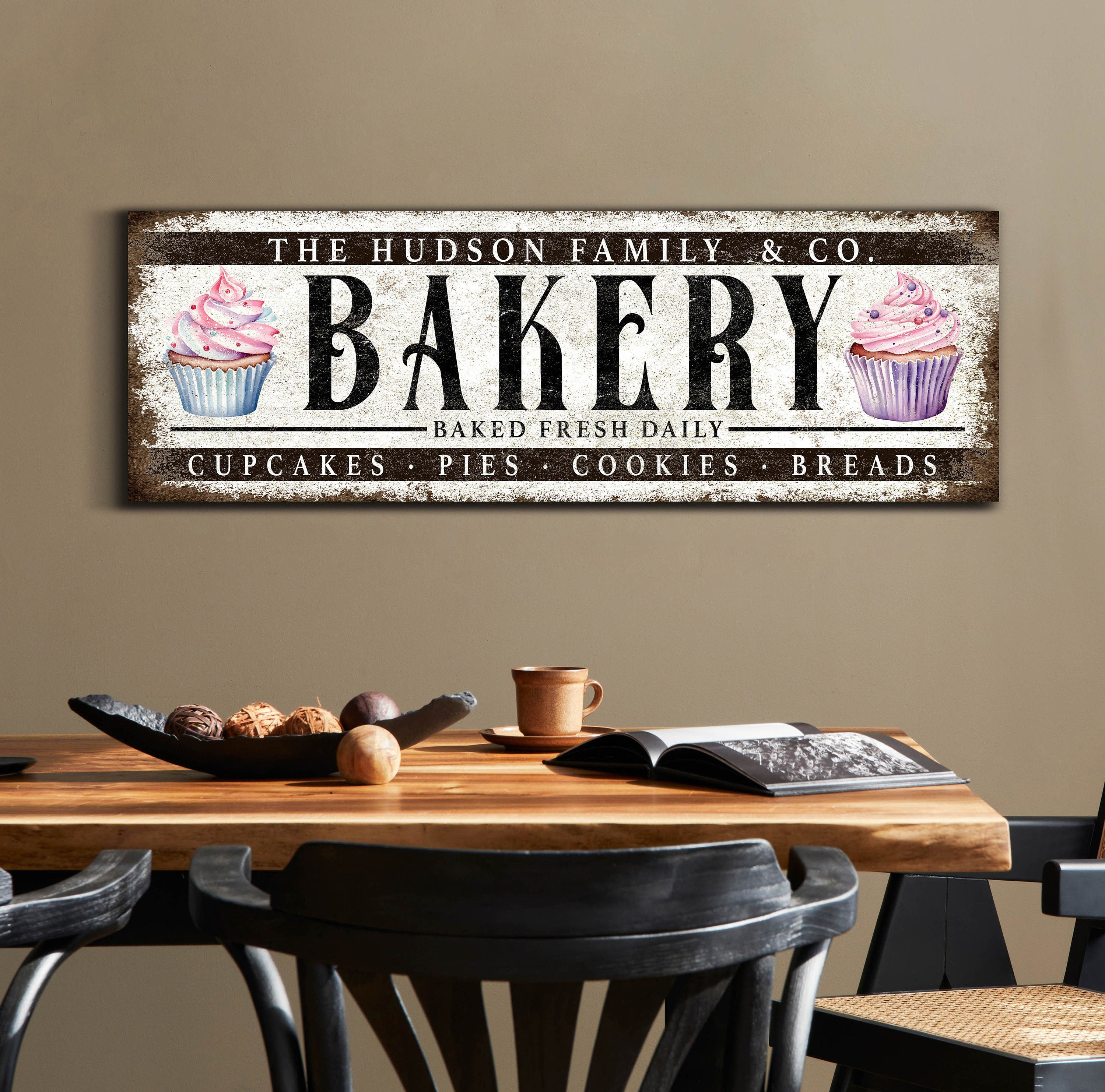 Personalized Bakery Sign, Custom Bakery Sign, Bake Shop Sign, Custom ...