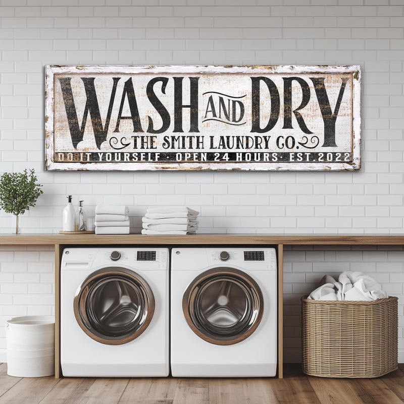 Clothes Washing Signs - Etsy Canada