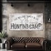 Custom Hunting Camp Sign, Hunting Lodge Family Name Sign, Cabin Decor ...
