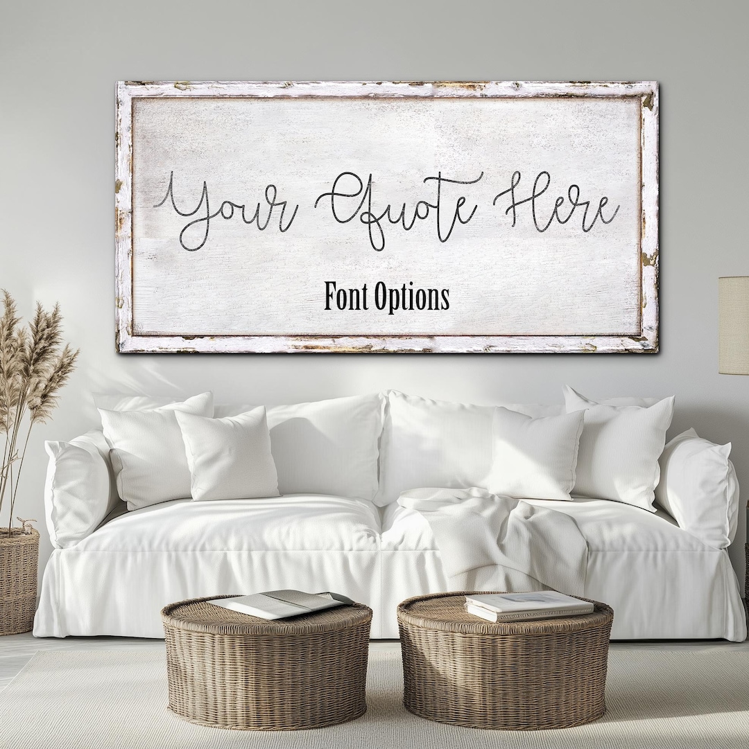 Create Your Own Sign, Custom Quote Sign, Design Your Own Wall Art ...
