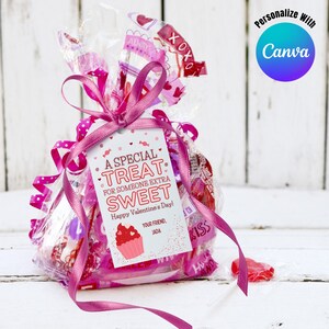 Printable Valentine's Day Treat for Someone Extra Sweet Gift Tag ...