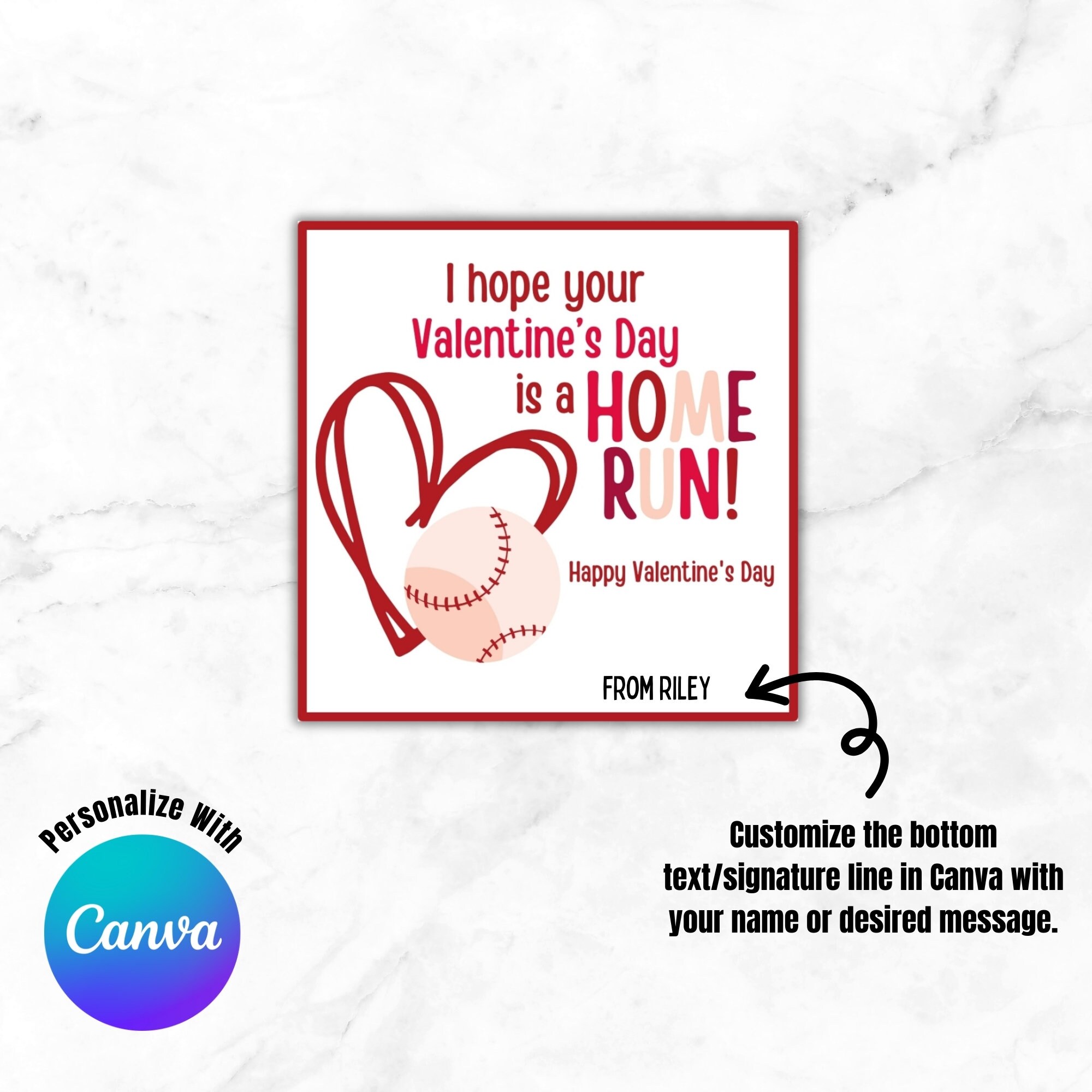 Baseball Valentines Day Cards for Kids Printable Classroom Exchange ...