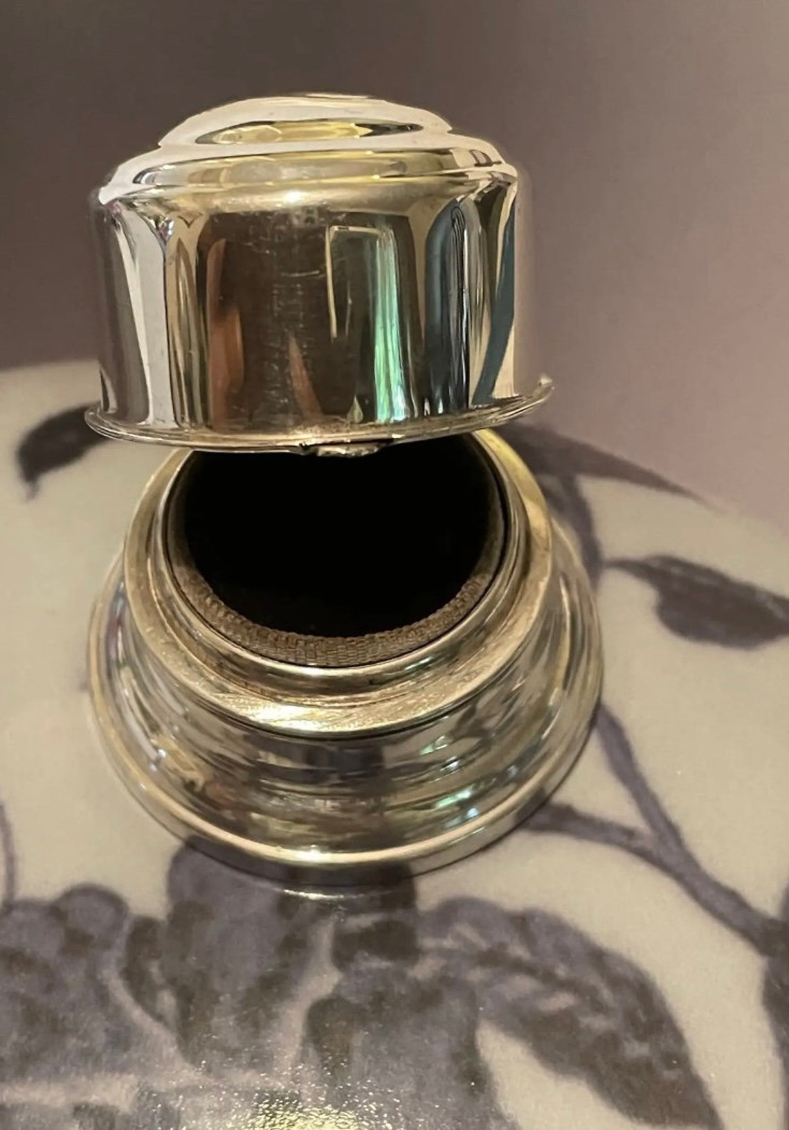 BIRKS Vintage Sterling Silver Ring Box - Etsy