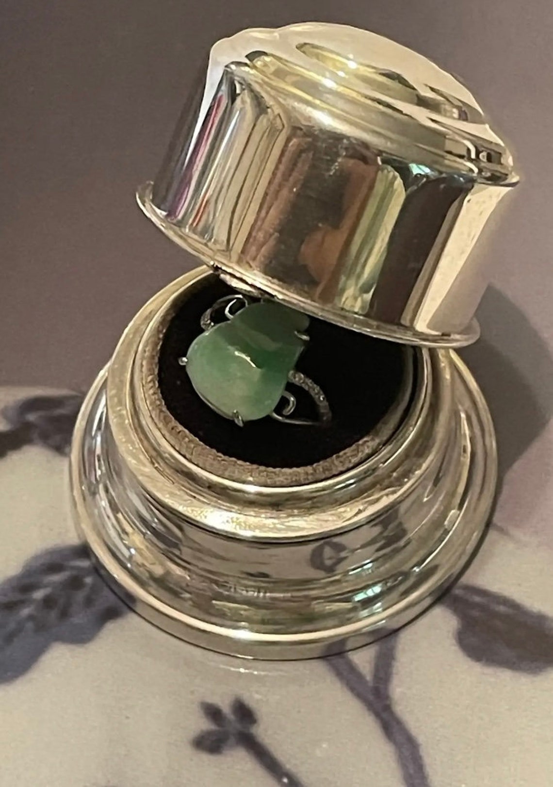 BIRKS Vintage Sterling Silver Ring Box - Etsy