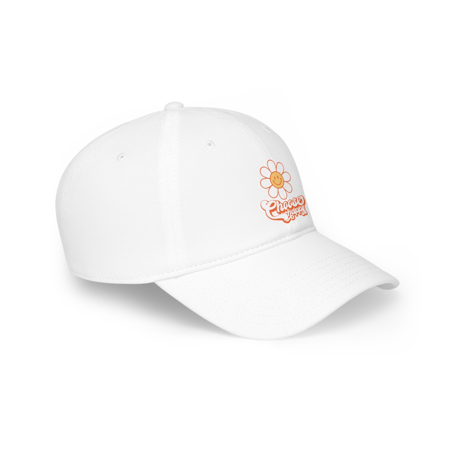 Choose Happy Low Profile Baseball Cap - Etsy