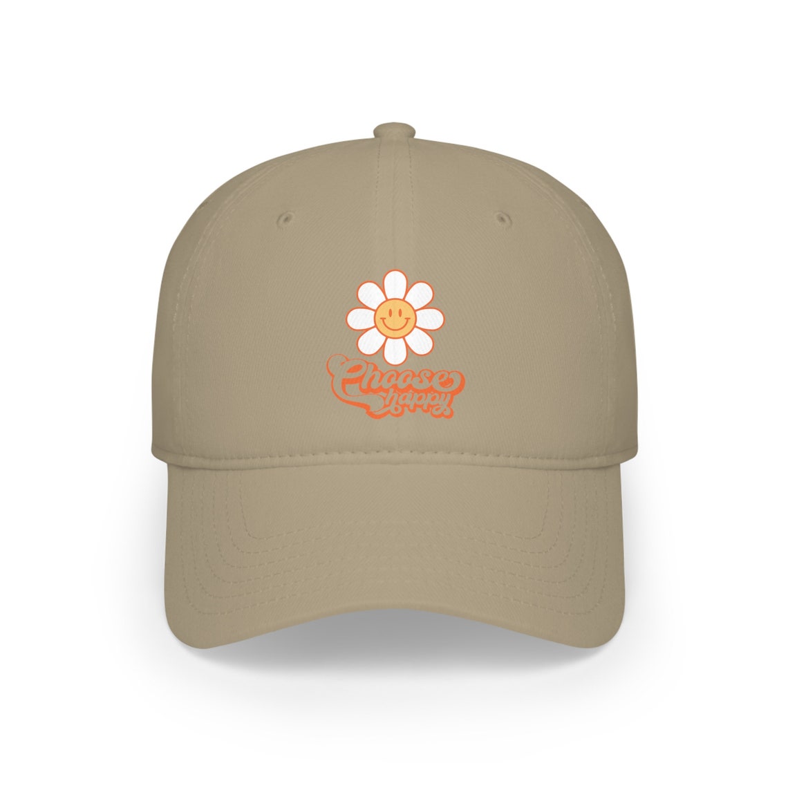 Choose Happy Low Profile Baseball Cap - Etsy