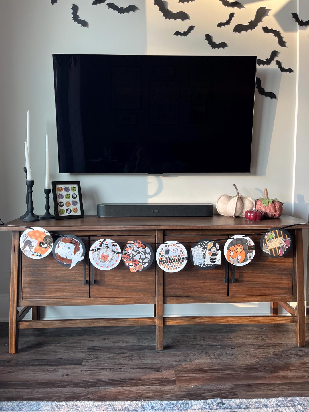 The Basic Boo Banner - Etsy