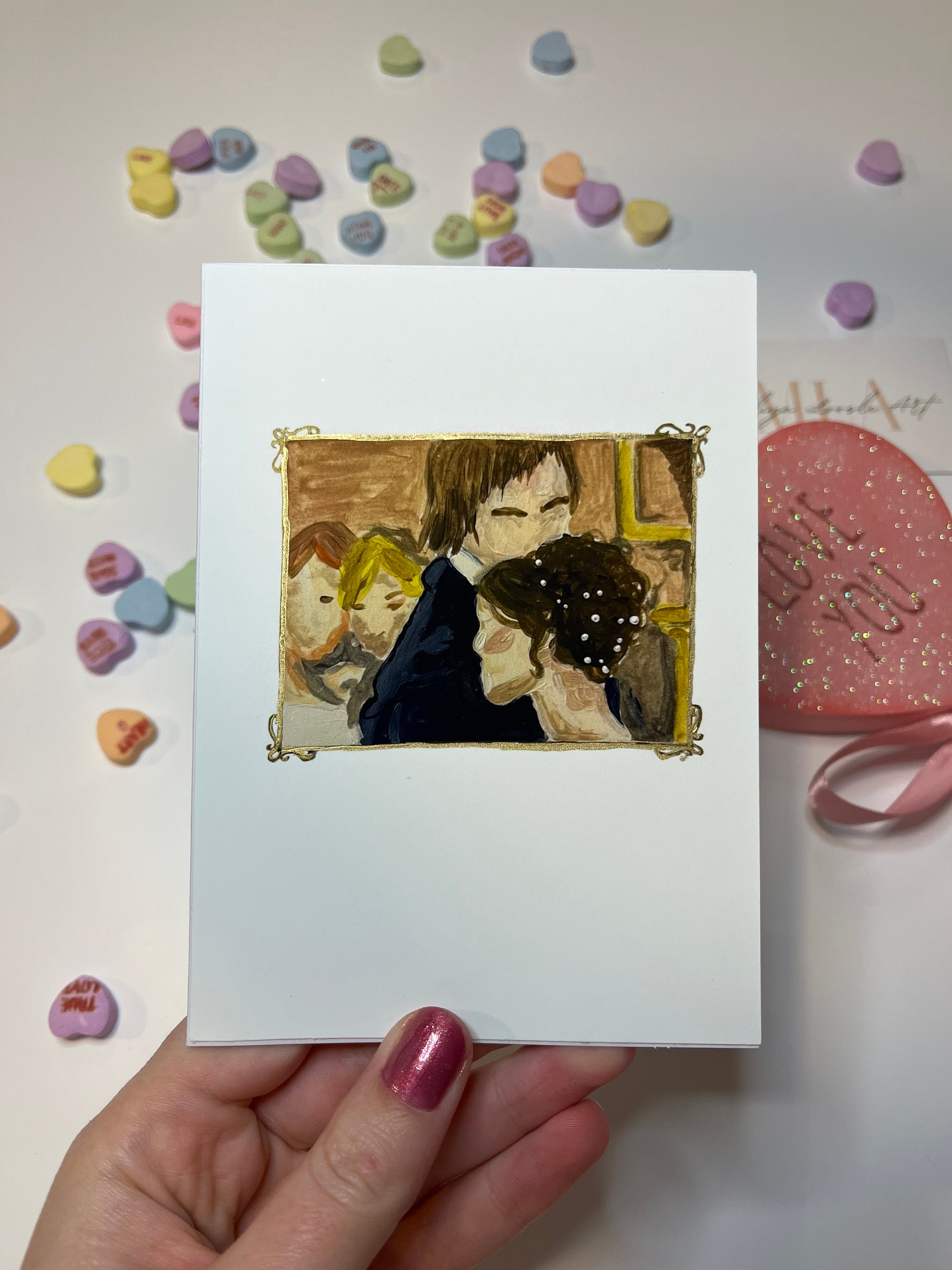 Valentines Day Card Pride and Prejudice, Historical Romance, Jane ...