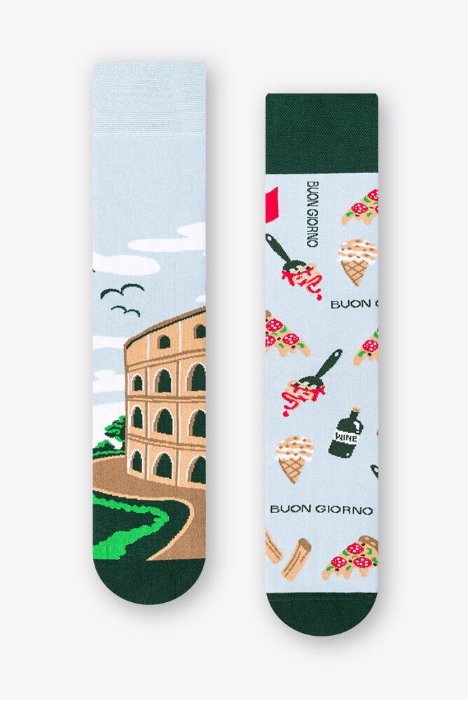 Rome Italy Buongiorno Ciao Unisex Socks, Funny Socks, Cozy,men Socks ...