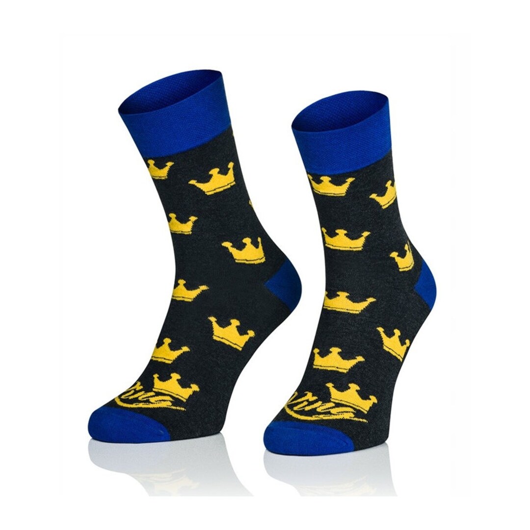 King Crown Boss Men Socks, Funny Socks, Cozy Socks, Men Socks, Woman ...