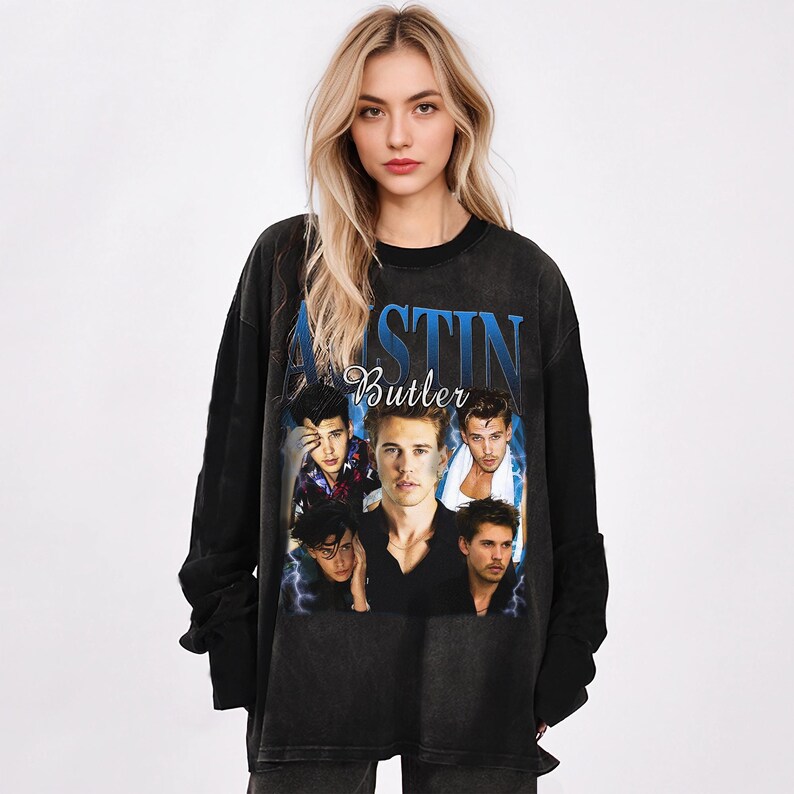 Austin Butler Vintage Washed T-shirt, Austin Butler Graphic Unisex ...