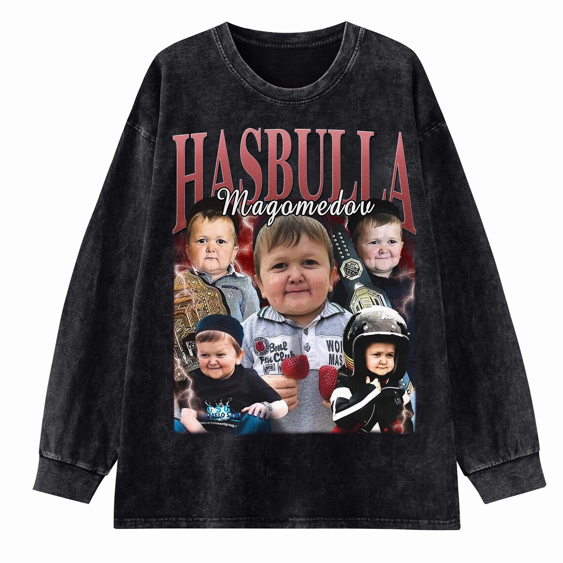 Hasbulla Magomedov Vintage Washed T-shirt, Hasbulla Magomedov Graphic ...
