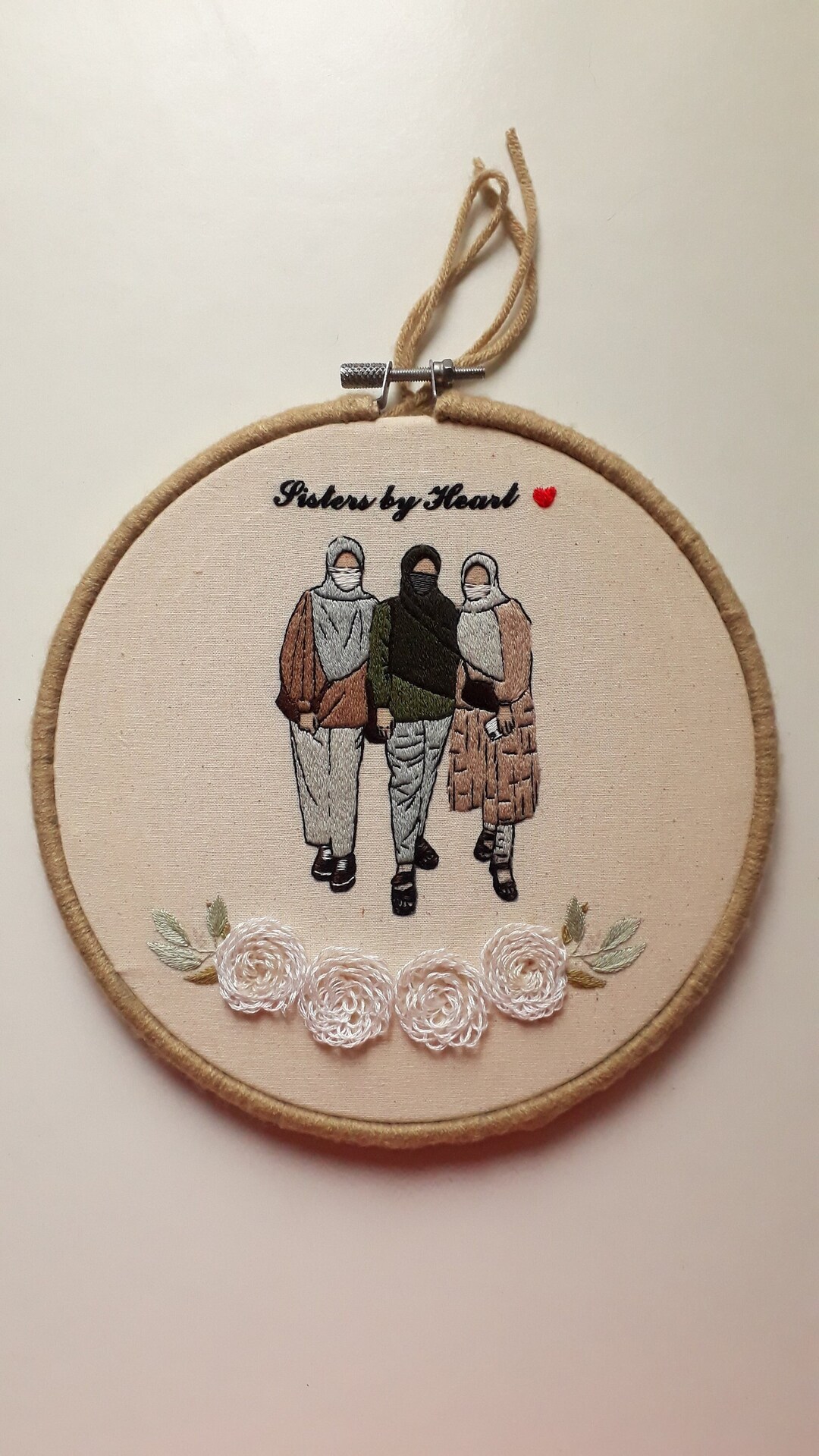 Custom Portraits Embroidery full Body - Etsy