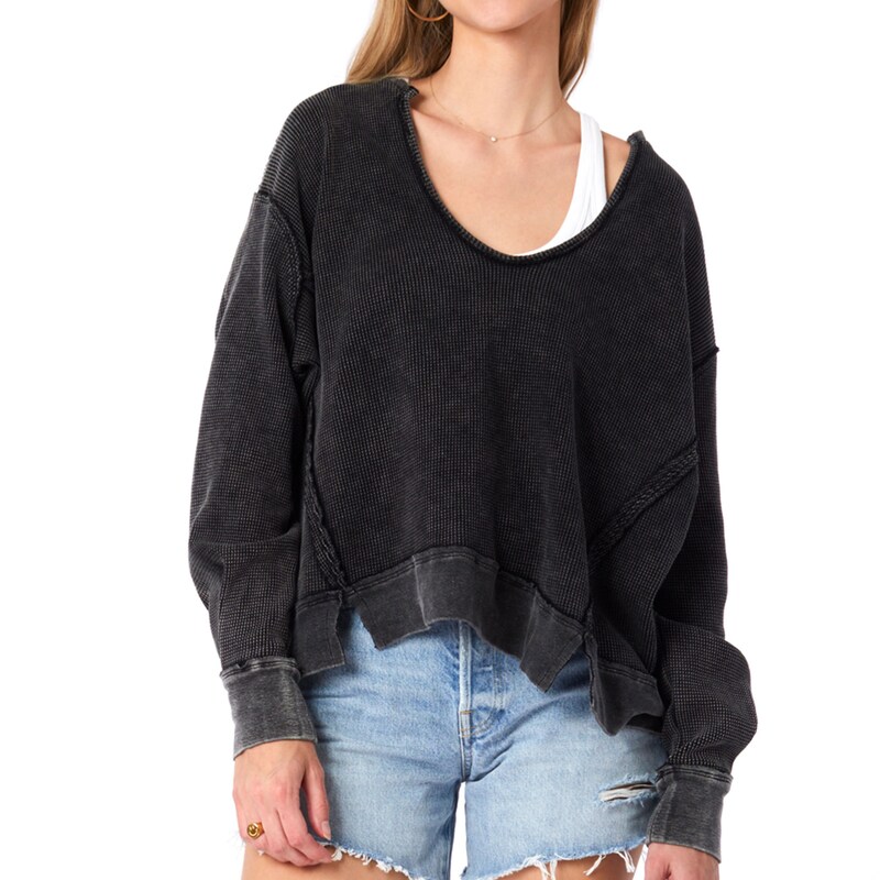 Acid Washed Top - Etsy