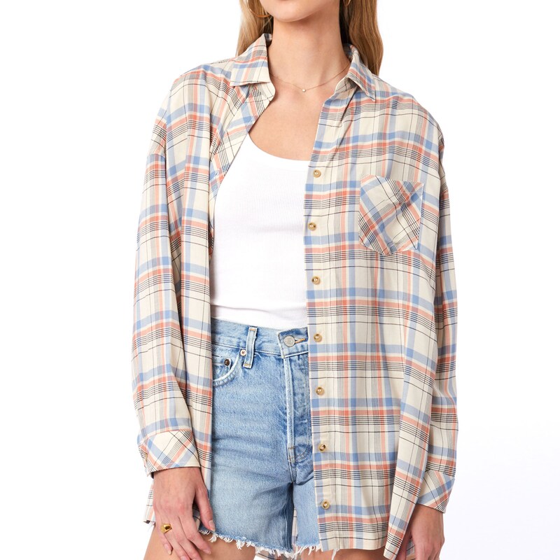 Plaid Button Down Shirts - Etsy