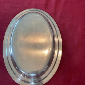 International Silver Oval Trays - Etsy
