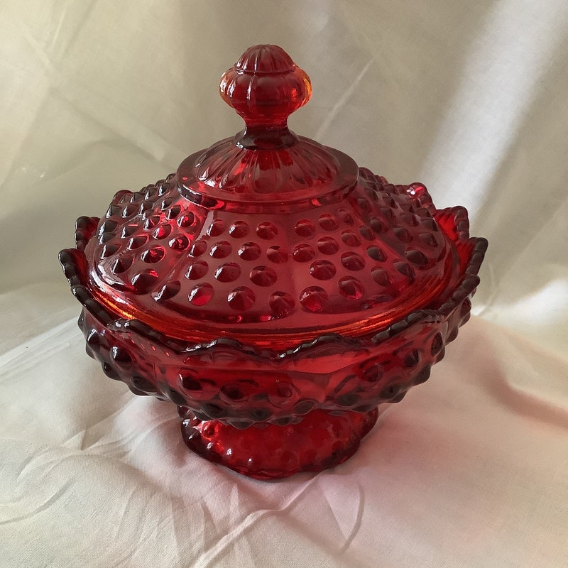 Fenton Candy Dish - Etsy