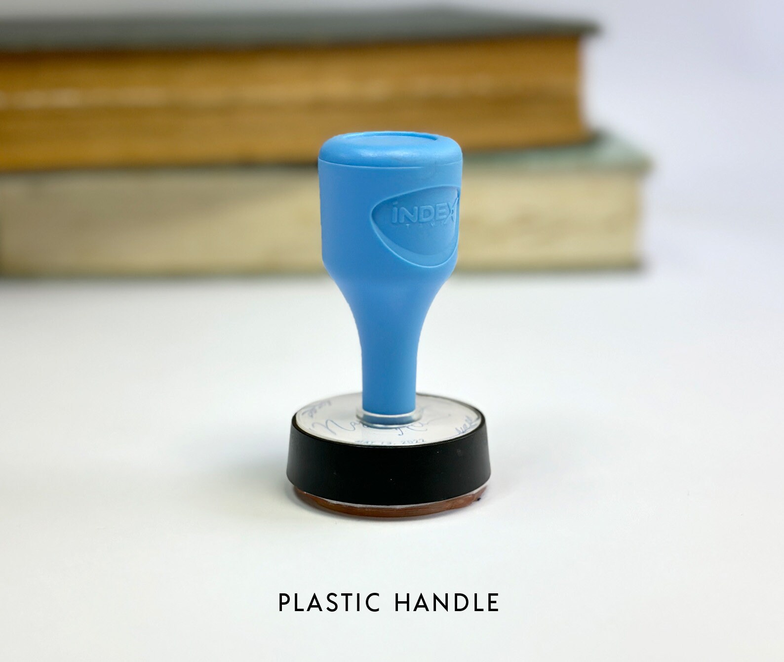 Personalized Book Stamp, From the Library Of, Book Embosser, Book Stamp ...
