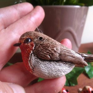 Robin Ceramic Decoration - Etsy