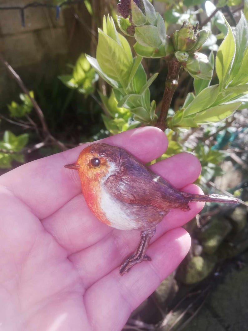 Robin Ceramic Decoration - Etsy